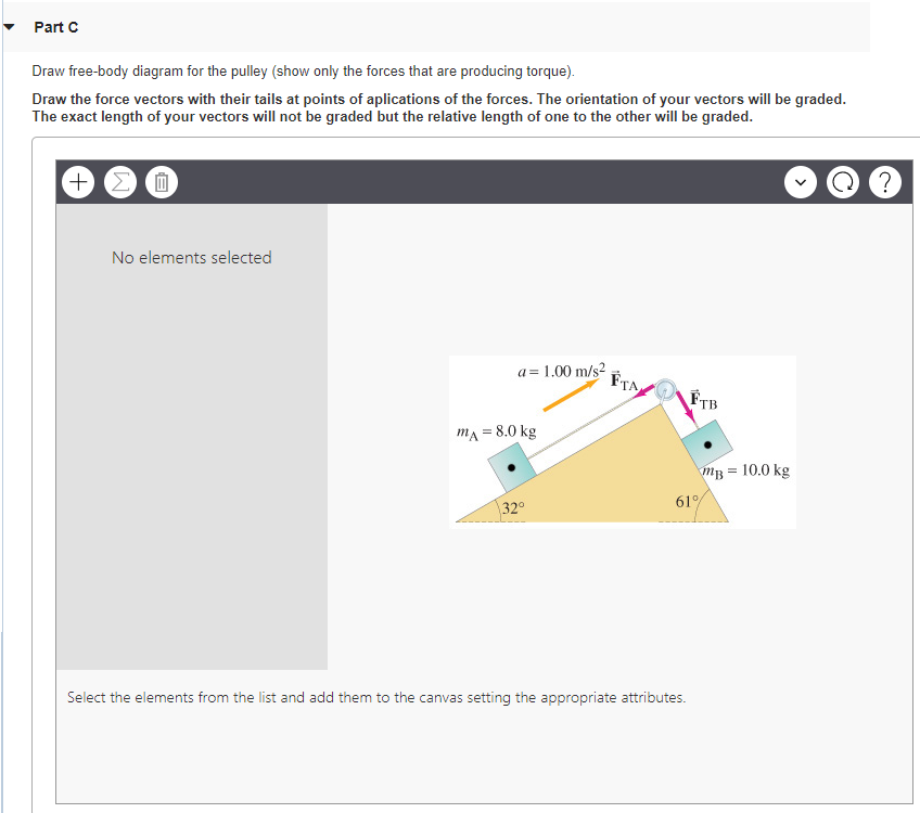 Solved Two blocks are connected by a light string passing | Chegg.com