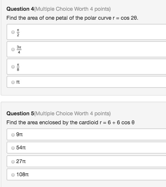 Solved Question 4(Multiple Choice Worth 4 points) Find the | Chegg.com