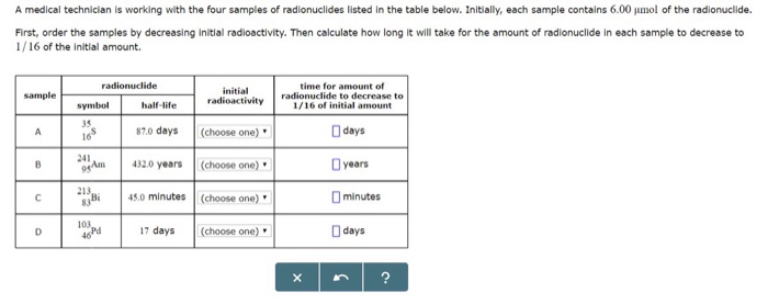Solved A medical technician is working with the four samples | Chegg.com