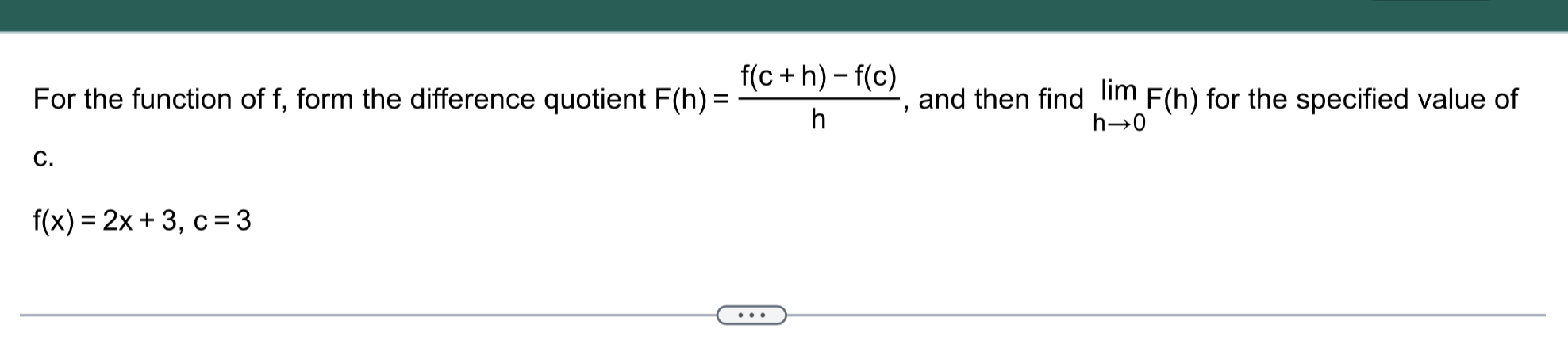 Solved For the function of f, form the difference quotient | Chegg.com