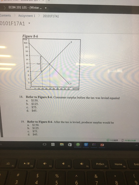 Solved ECON 201 L01 (Winter Contents Assignment 1 20101 | Chegg.com