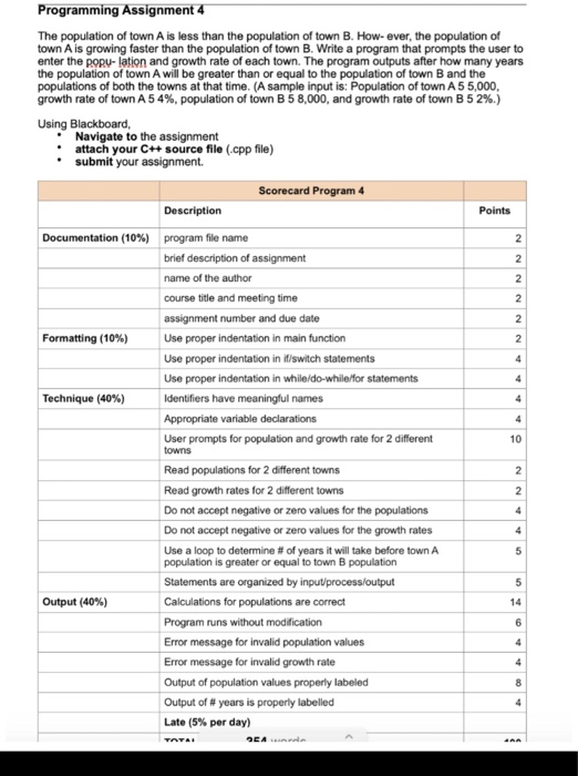 (Solved) : Programming Assignment 4 Population Town Less Population ... (Solved) : Programming Assignment 4 Population Town Less Population ...