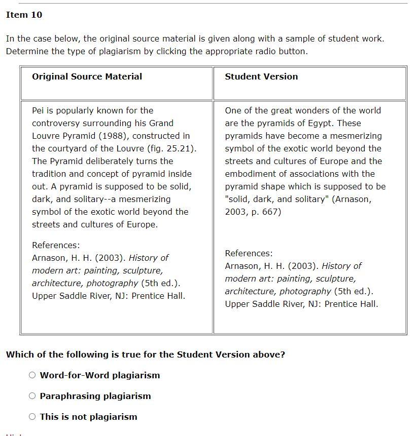 Solved Item 5 In the case below, the original source | Chegg.com