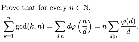 Solved Prove that for every n∈N, | Chegg.com