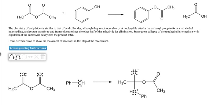 Solved он CH он The chemistry of anhydrides is similar to | Chegg.com