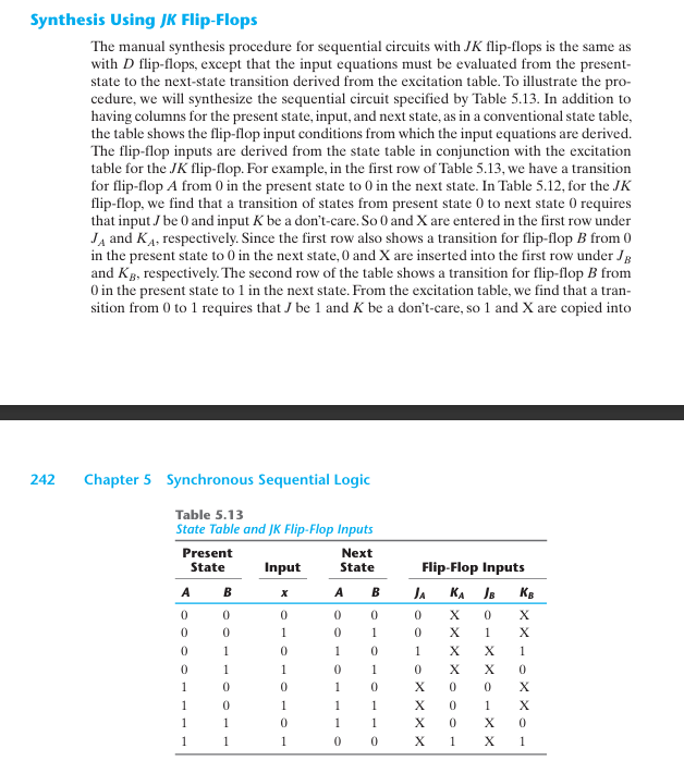 Solved 3. ﻿Design the circuit whose state table is given in | Chegg.com