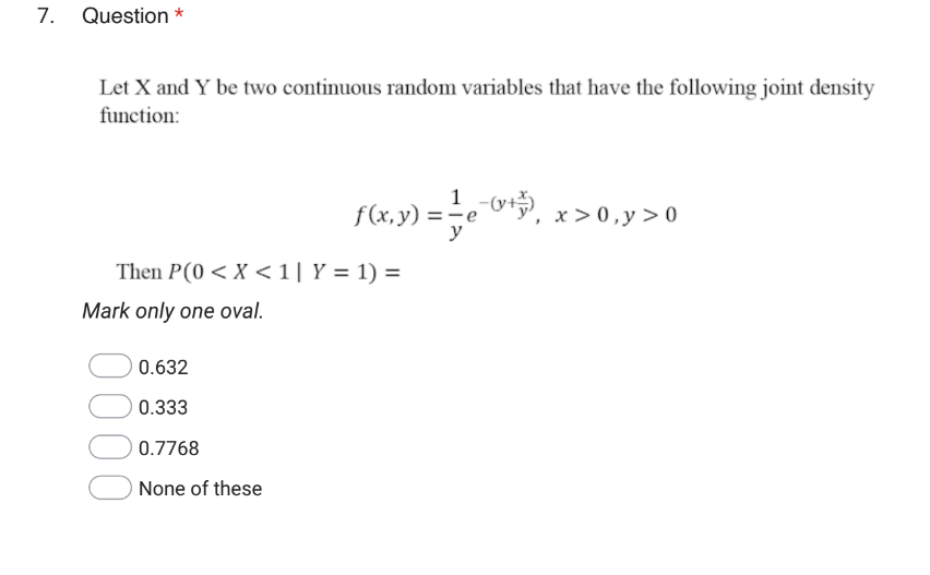 Solved Let X and Y be two continuous random variables that | Chegg.com