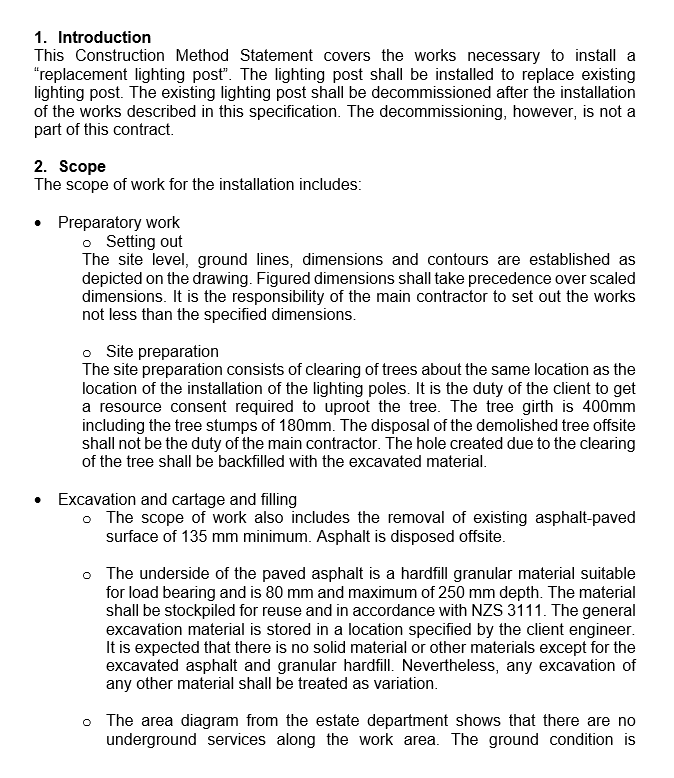 Solved Need help with takeoff list and use CESMM4 takeoff | Chegg.com