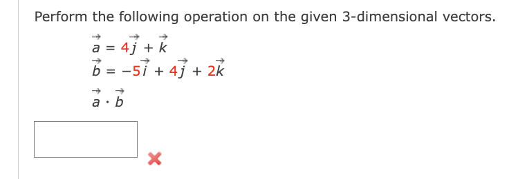 Solved Perform the following operation on the given | Chegg.com