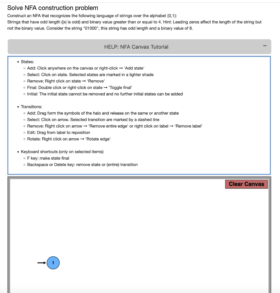 Solved Solve NFA construction problem Construct an NFA that | Chegg.com