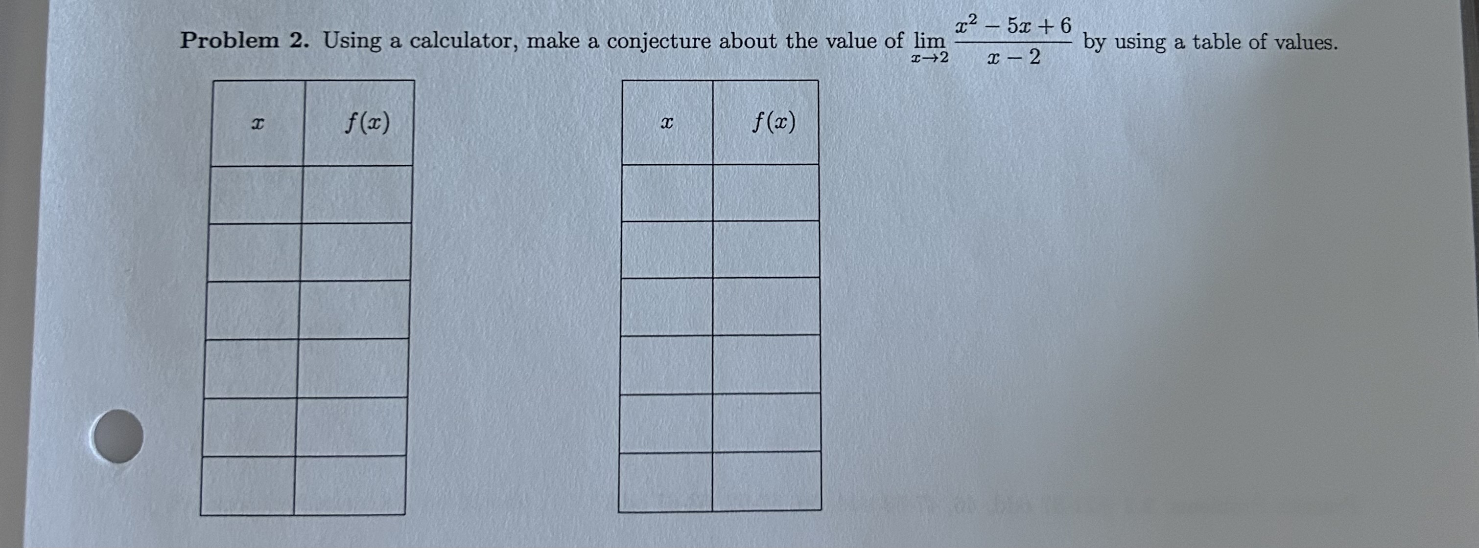 Solved Problem 2. ﻿Using a calculator, make a conjecture | Chegg.com