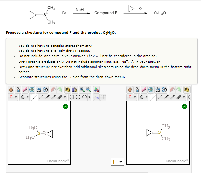 Solved Propose a structure for compound F and the product | Chegg.com