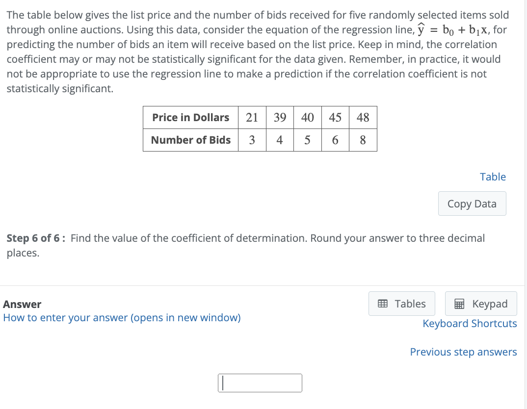Solved The table below gives the list price and the number | Chegg.com