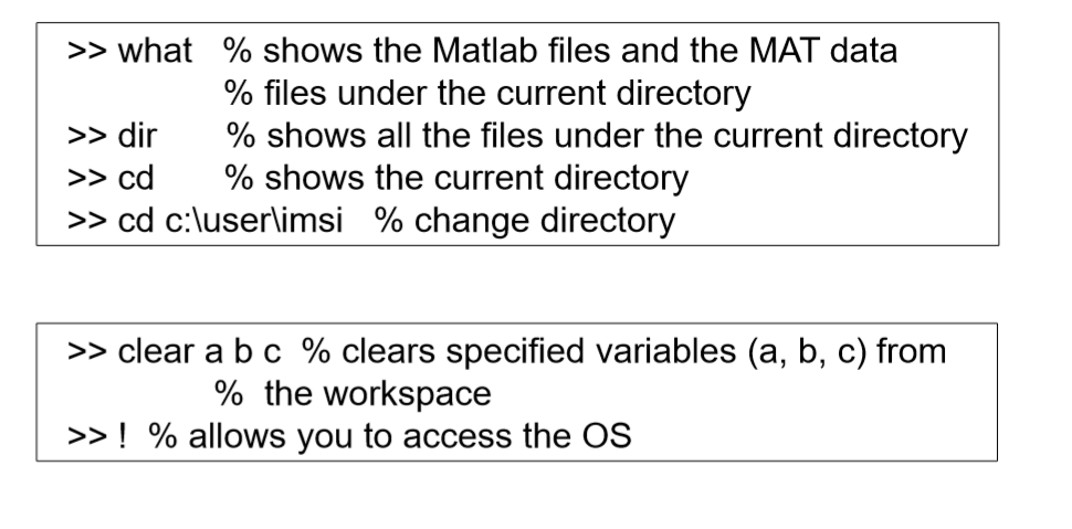 Solved Matlab Exercise #1 Syntax of MATLAB The | Chegg.com Solved Matlab Exercise #1 Syntax of MATLAB The | Chegg.com
