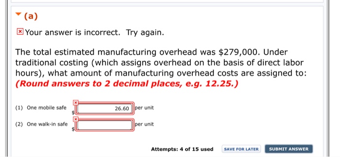 Solved Exercise 18-5 (Part Level Submission) Perdon | Chegg.com
