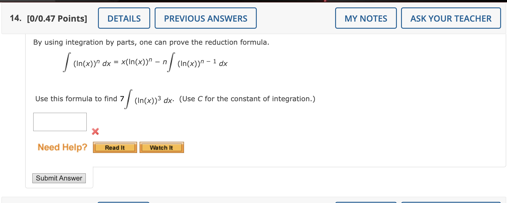 Solved By using integration by parts, one can prove the | Chegg.com