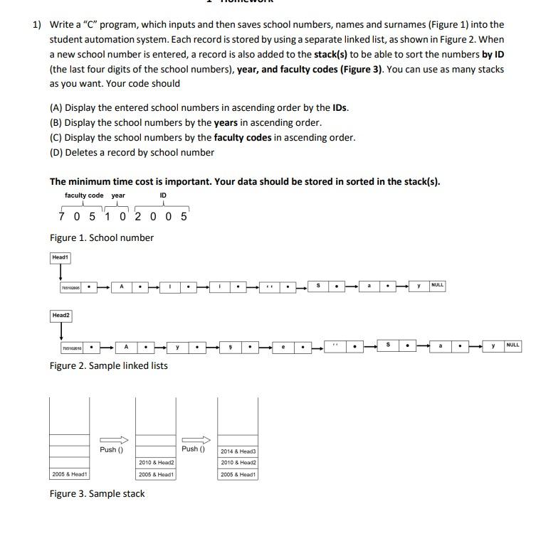 1) Write a "C" program, which inputs and then saves | Chegg.com