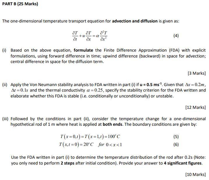 The mass conservation equation is given as: | Chegg.com