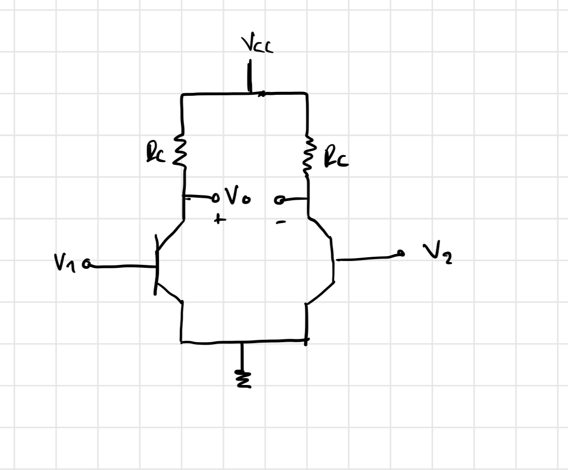 Solved I need to design a differential amplifier with the | Chegg.com