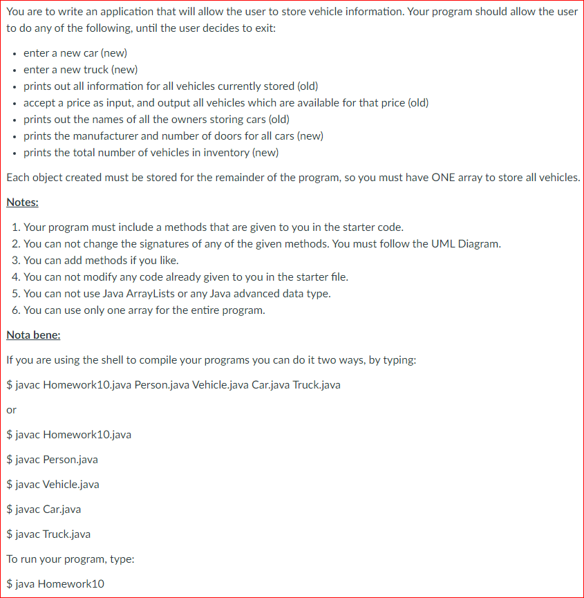 Solved For this assignment you will be modifying Ernie's Car | Chegg.com