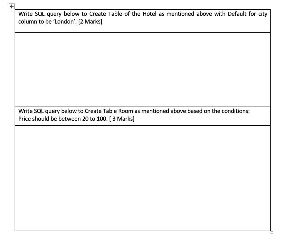 Solved Problem: The following tables form part of a database | Chegg.com