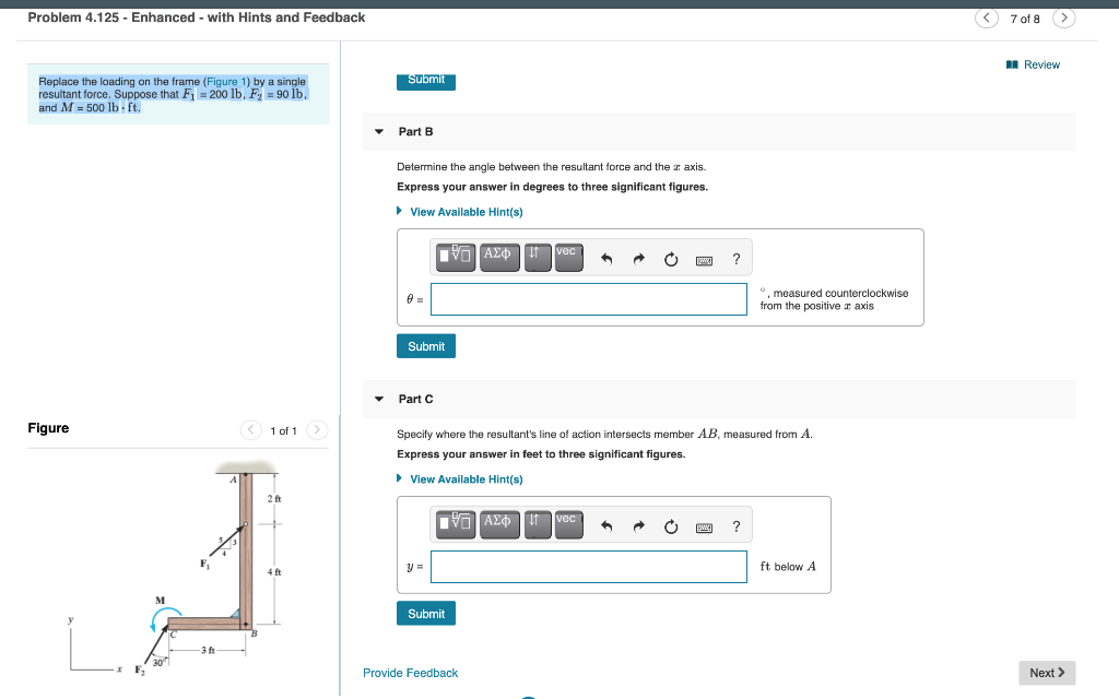 Solved Problem 4.125 - Enhanced - with Hints and Feedback 7 | Chegg.com