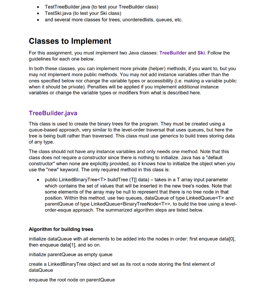 Solved Need help with Ski.java only***** This is what I | Chegg.com