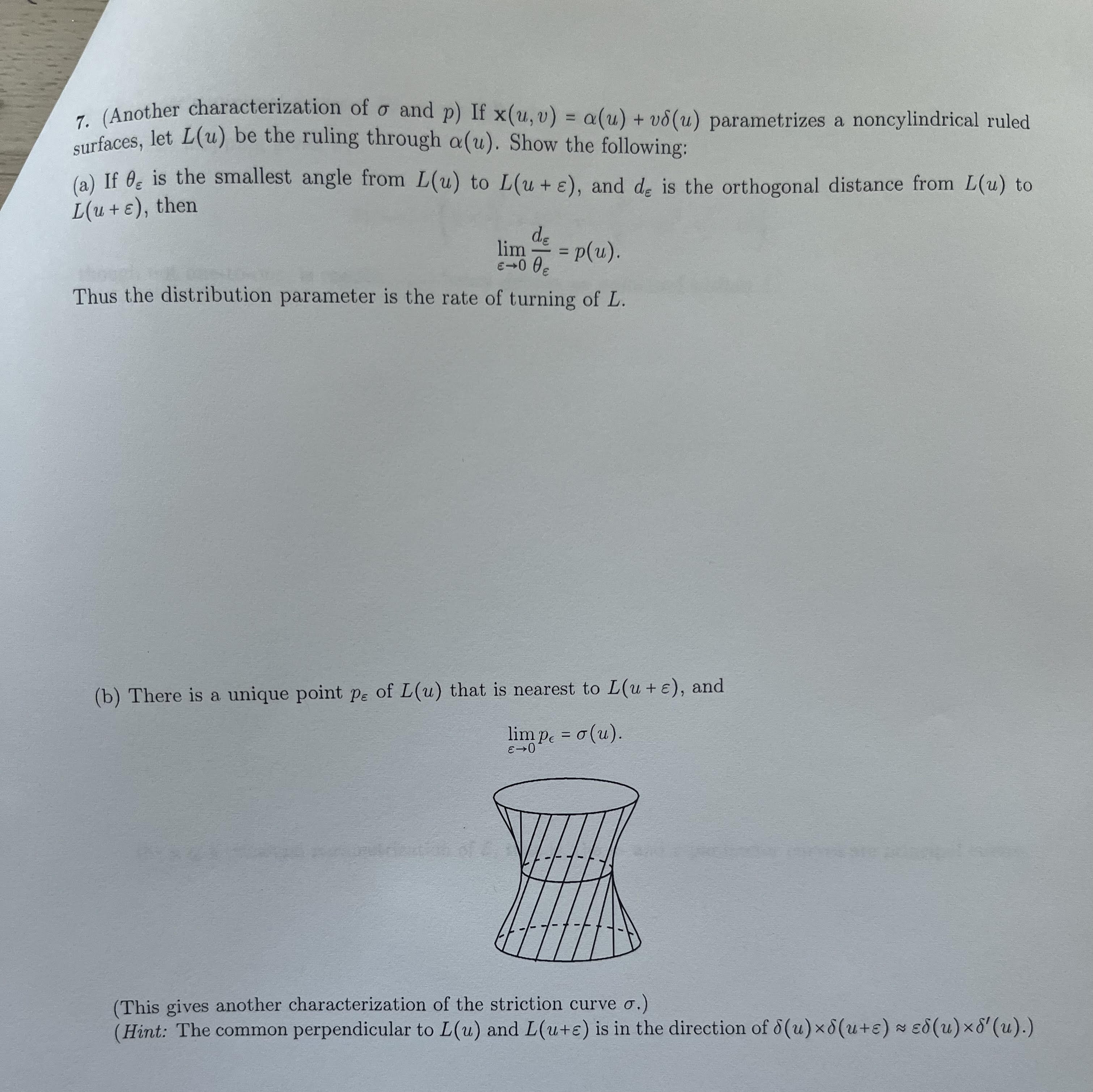 Solved (Another characterization of σ ﻿and p ) ﻿If | Chegg.com