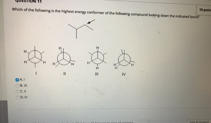 Solved 10 point Which of the following is the highest energy | Chegg.com