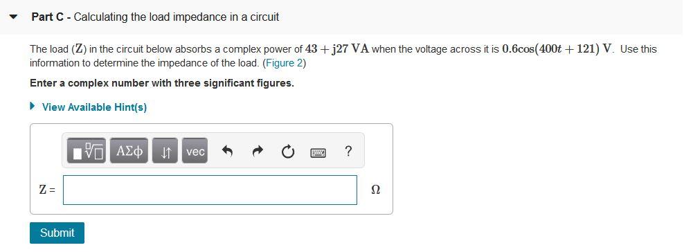 Solved rms Values and Power Calculations 11 of 12 1 Review | Chegg.com