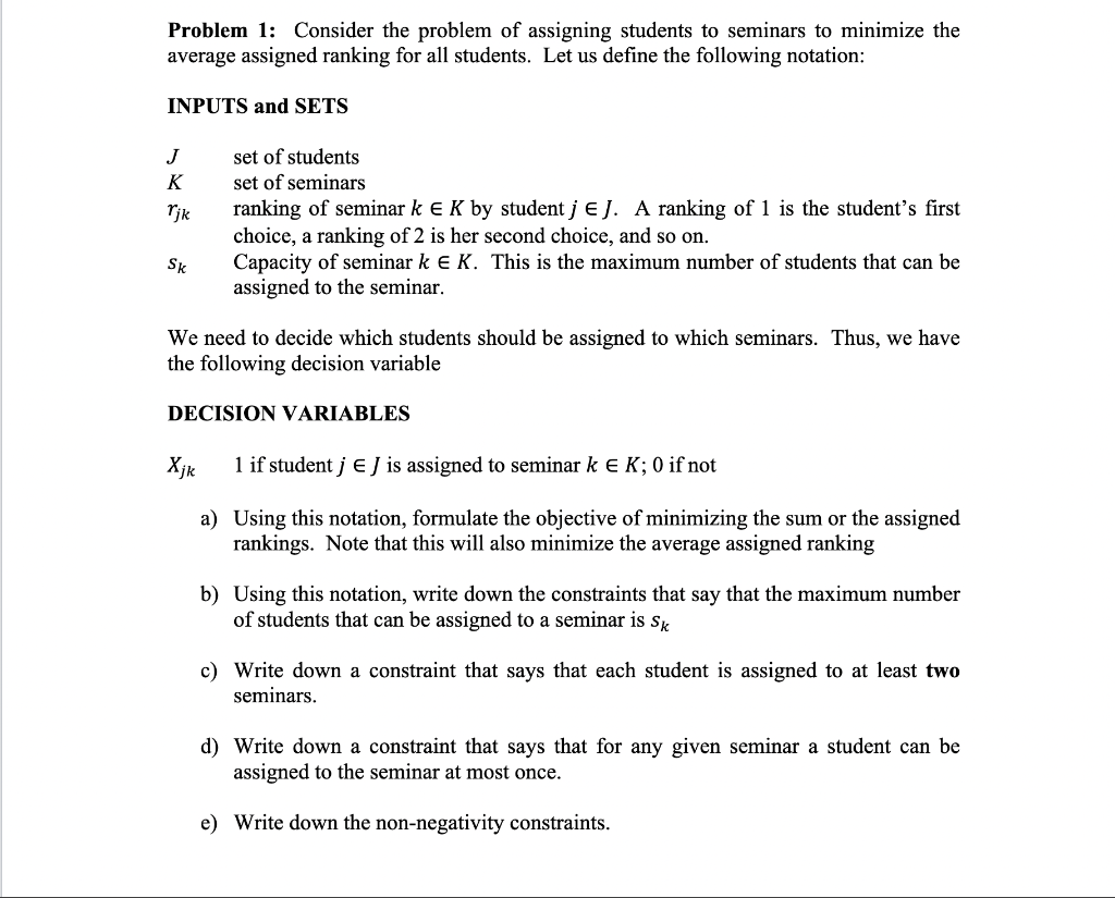 Solved It does not need any inputs its basically to write | Chegg.com