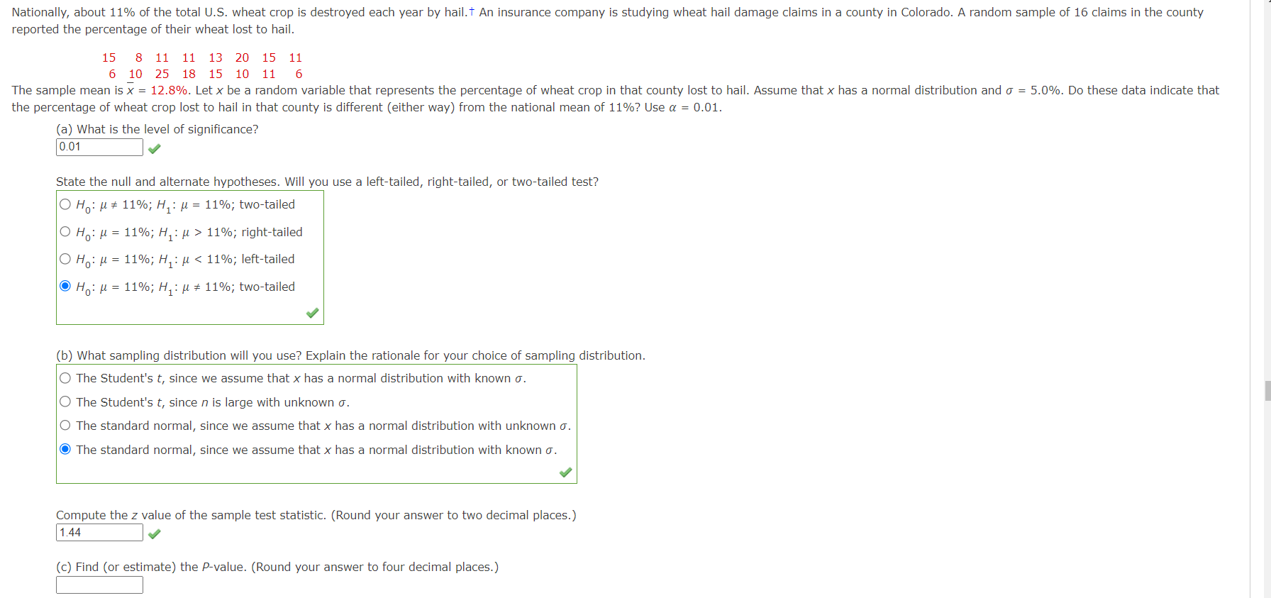 Solved [-/1 Points] BBBASICSTAT8 | Chegg.com