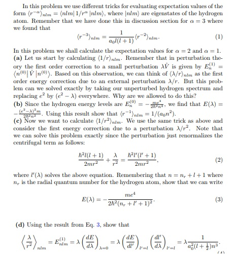 Solved In this problem we use different tricks for | Chegg.com