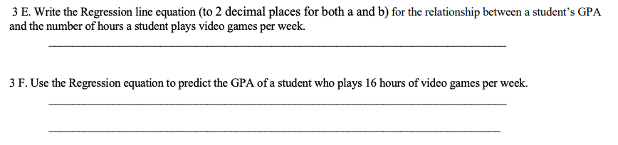 Solved 3. Professor Video, a college psychology instructor, | Chegg.com