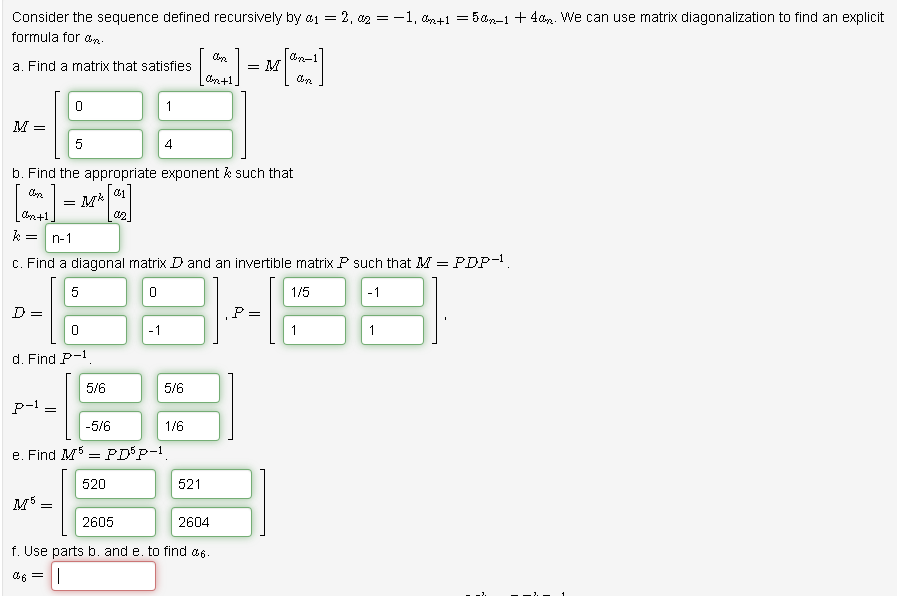 Solved Consider the sequence defined recursively by | Chegg.com