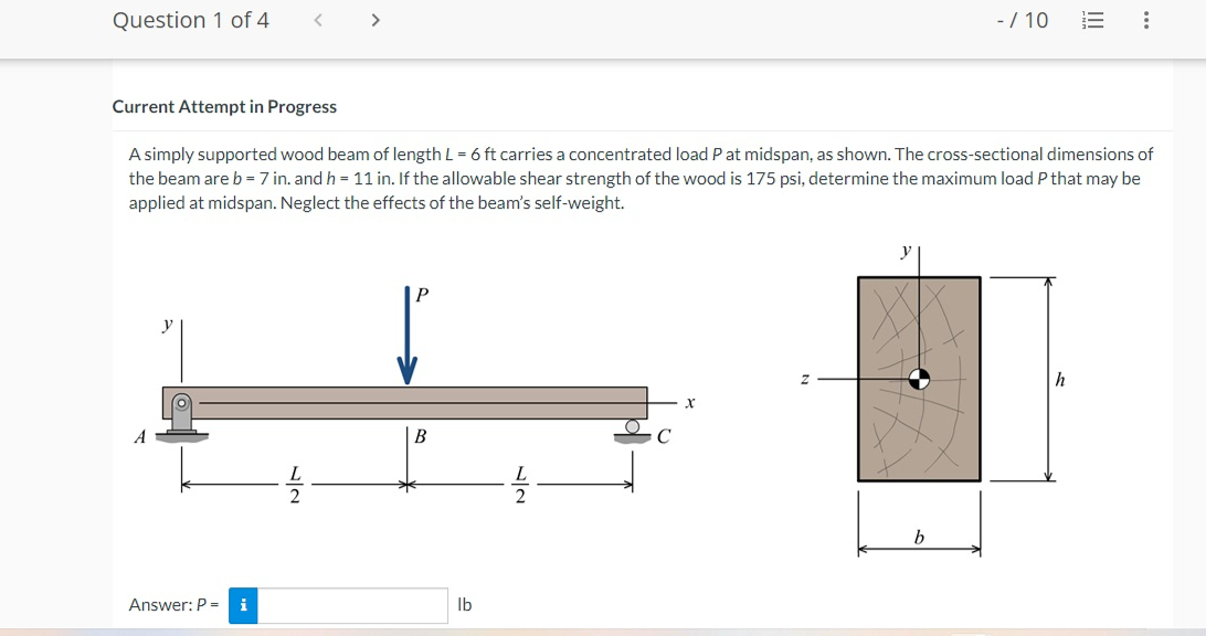 Solved determine the maximum load P that may apply at | Chegg.com