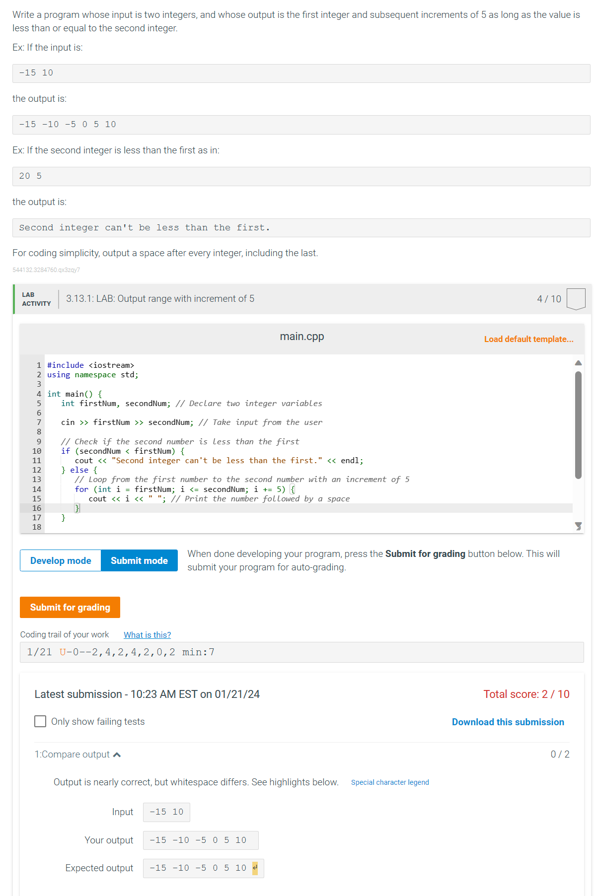 Solved This is the code that was written, but I am needing | Chegg.com