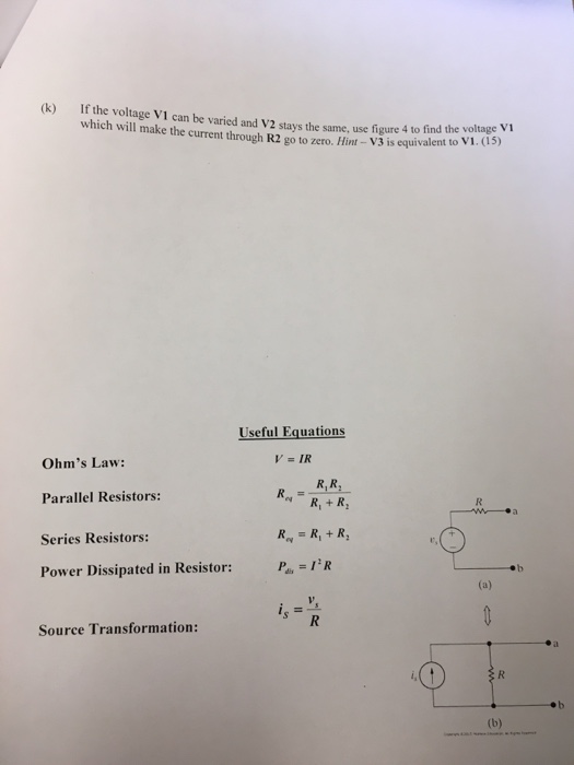 Solved R2 R3 20Ω 10Ω 15Ω V2 15V V1 R5 10Ω R4 20Ω Figure 1 | Chegg.com