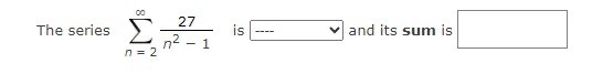 Solved The series \\( \\sum_{n=2}^{\\infty} | Chegg.com
