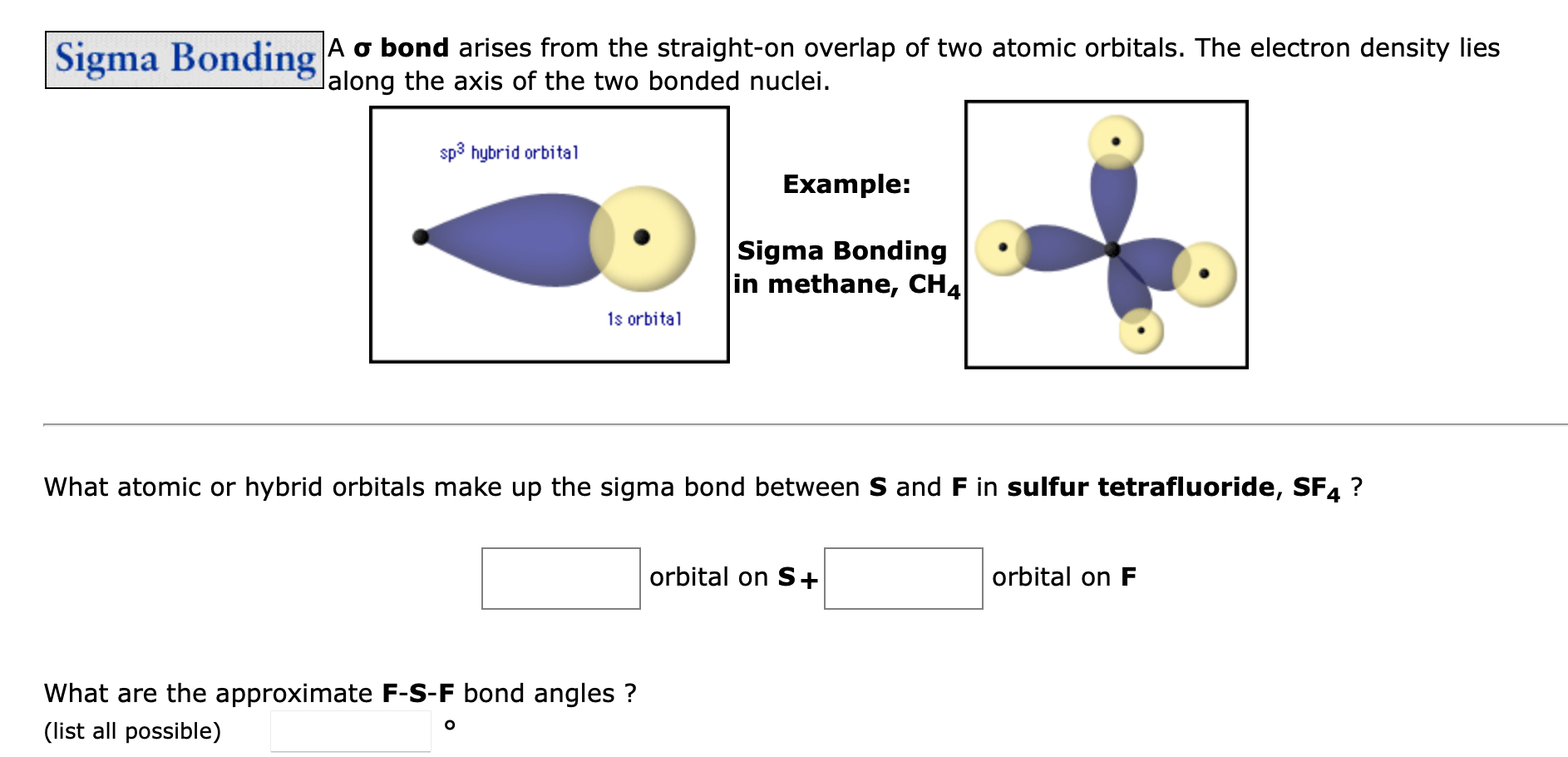 Solved A σ bond arises from the straight-on overlap of two | Chegg.com