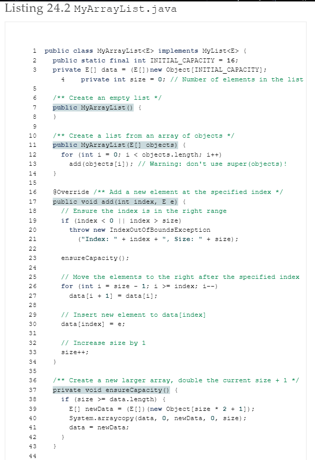 Please use java! Make sure to use the EXACT NAMES!!! | Chegg.com