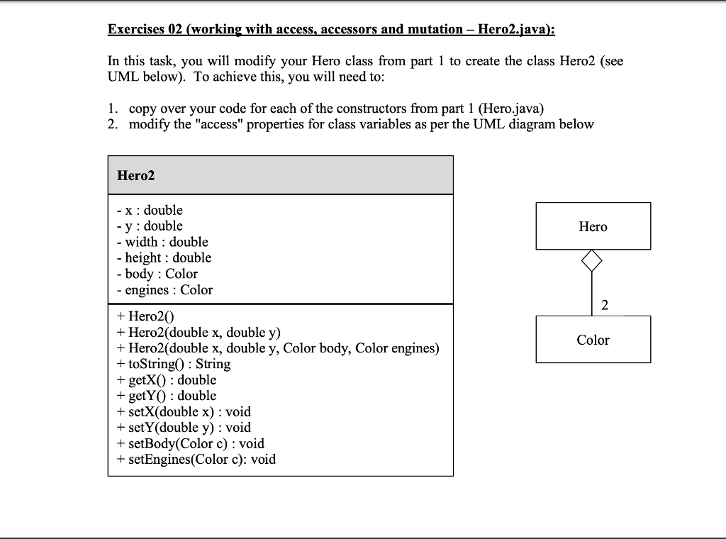 A Color Class Has Three Public Accessor Methods