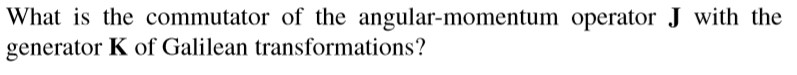 Solved What is the commutator of the angular-momentum | Chegg.com