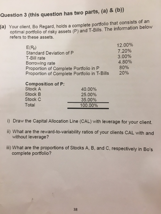 Solved Question 3 (this question has two parts, (a) & (b)) | Chegg.com