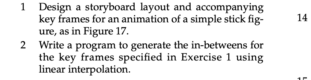 Solved 1 Design a storyboard layout and accompanying key | Chegg.com