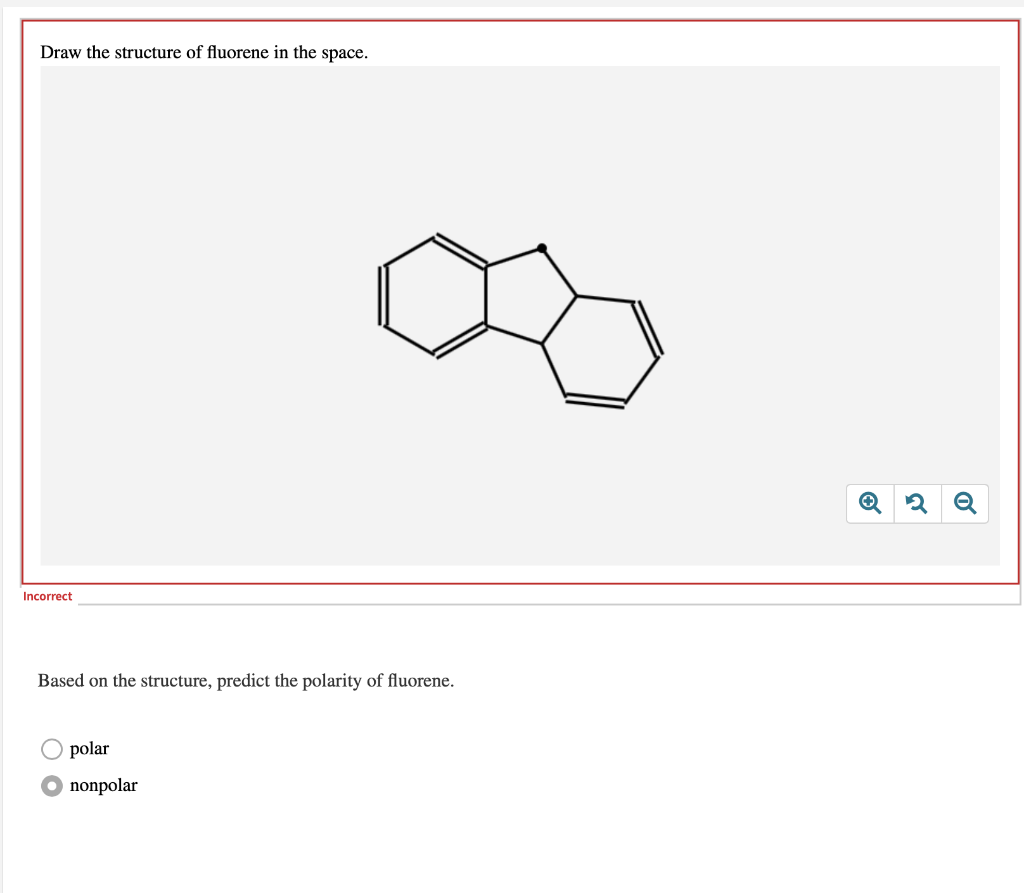 Solved Draw the structure of fluorene in the space. 2 a | Chegg.com