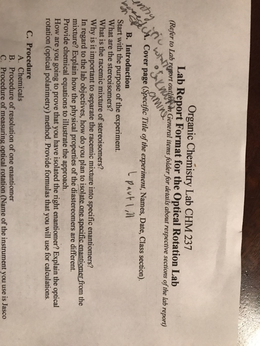 Chemistry Lab Report Template Database chemistry-lab-report-template-database