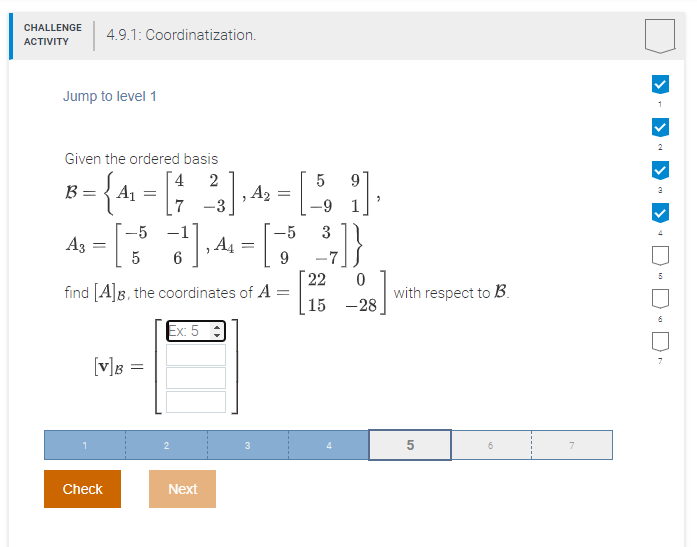 Solved CHALLENGE ACTIVITY 4.9.1: Coordinatization. Jump to | Chegg.com Solved CHALLENGE ACTIVITY 4.9.1: Coordinatization. Jump to | Chegg.com