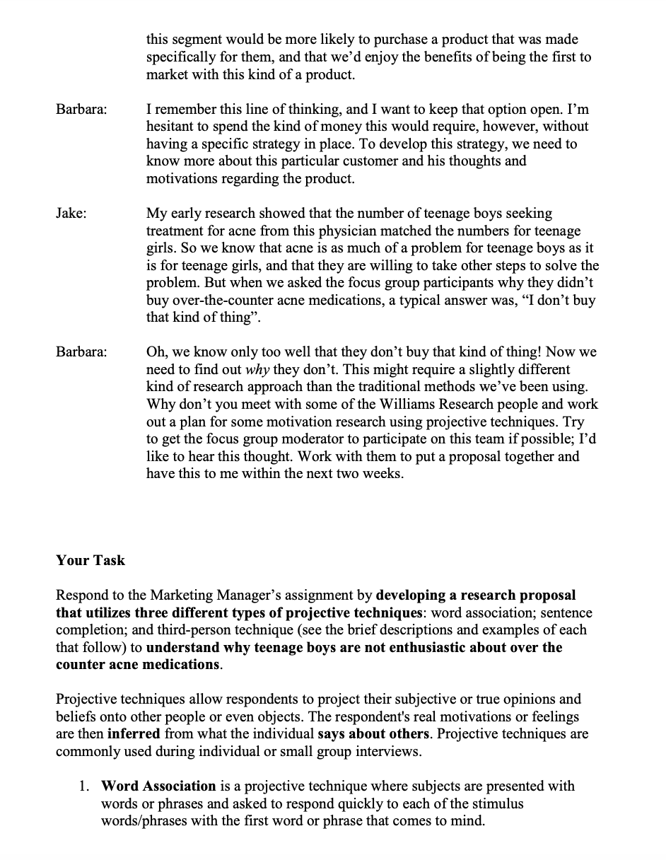 Solved Background Barbara Forrester is Marketing Manager of | Chegg.com