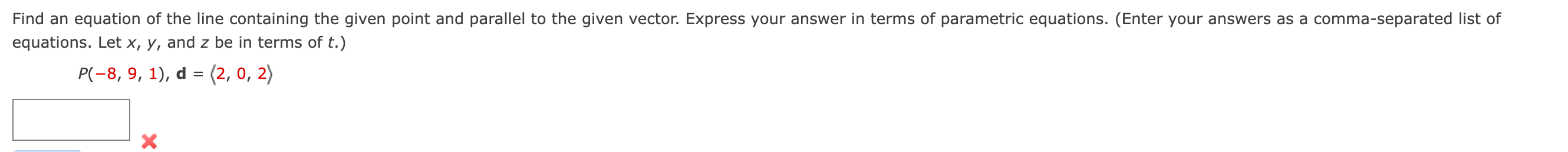Solved Find an equation of the line containing the given | Chegg.com